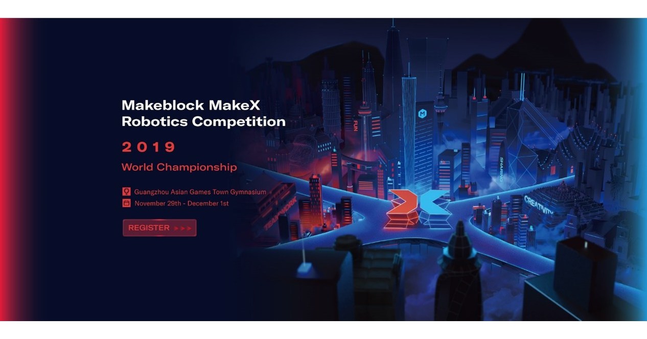 450 equipes de 60 países participando da Competição de Robótica MakeX ...