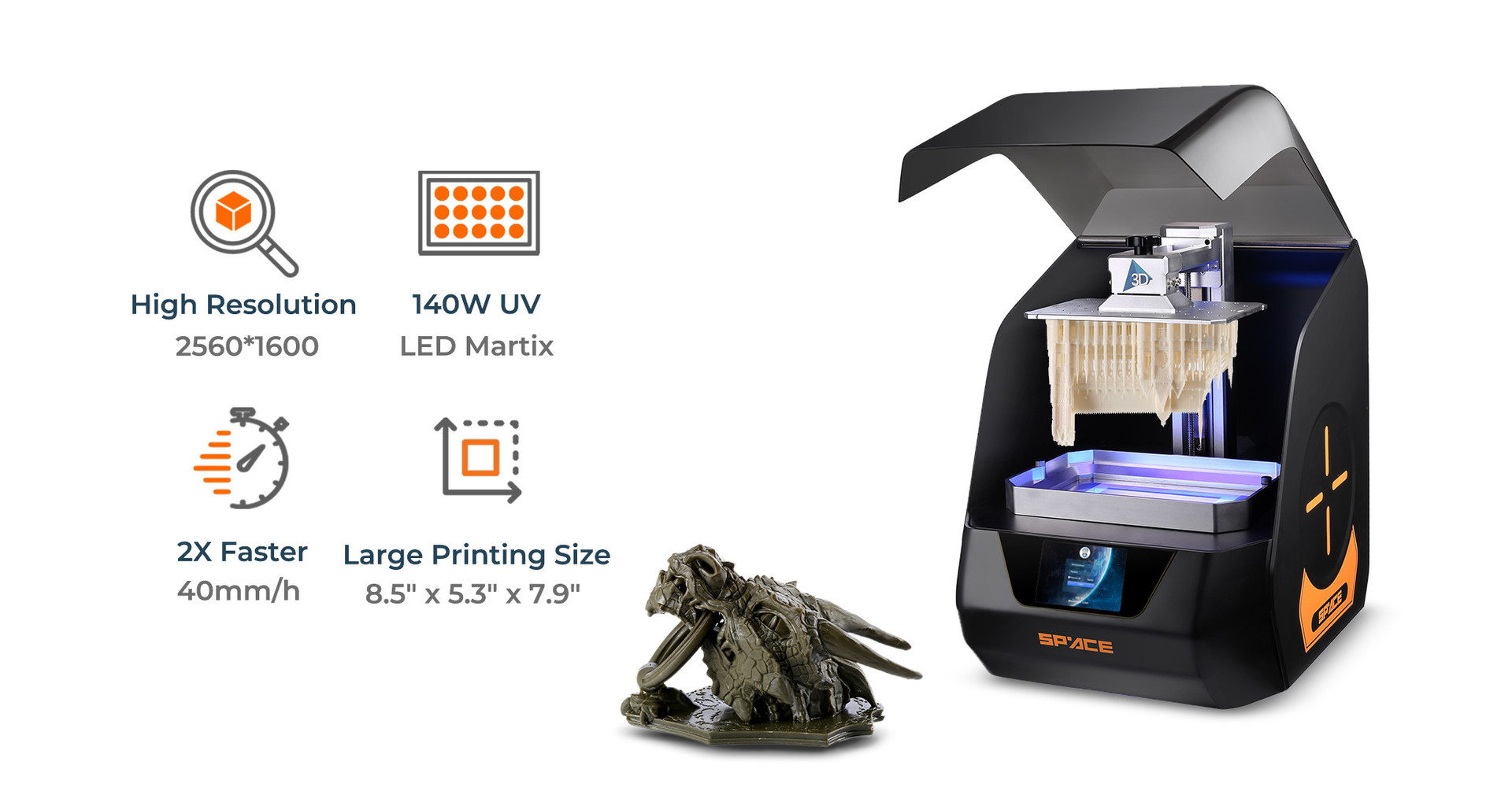 SPACE 3D Launches and Makes Large-Scale SLA 3D Printing Affordable for ...