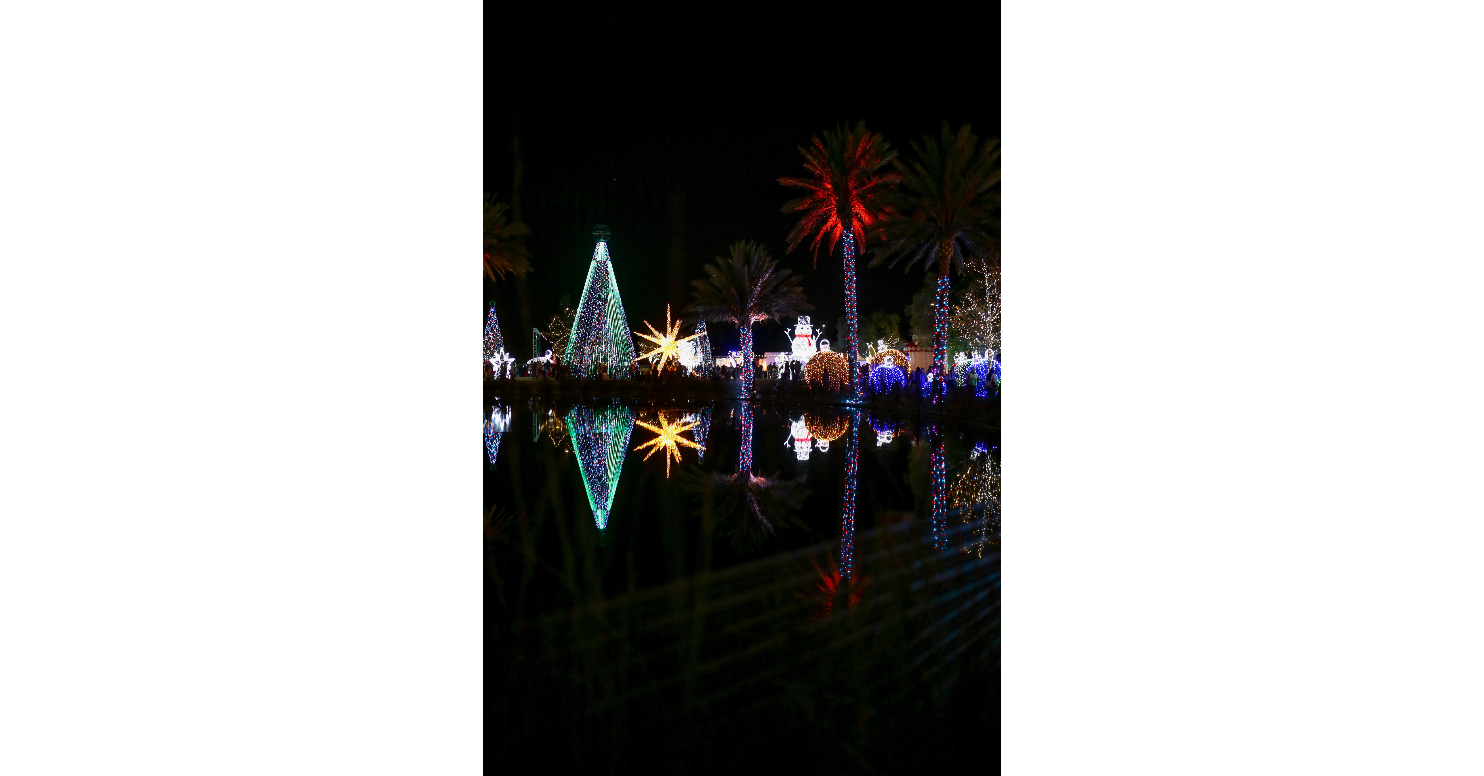 More Than 3,000 Attend Opening of AMAZE Light Festival in Norco