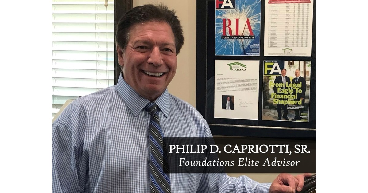 Foundations Investment Advisors Recognizes Philip D. Capriotti, Sr. as ...