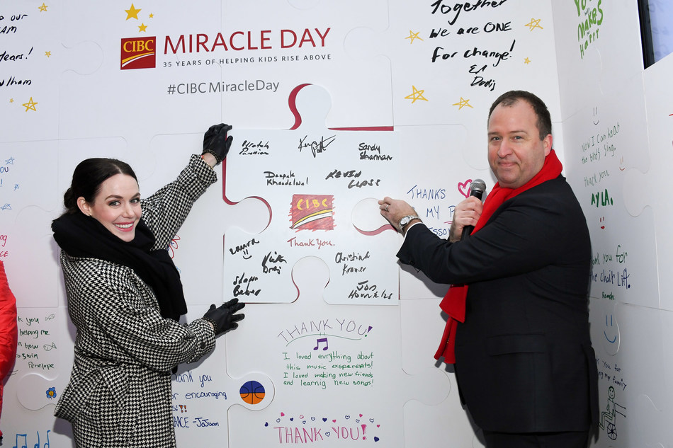 Giant Thank You Card Unveiled at Toronto Headquarters to Celebrate 35th ...