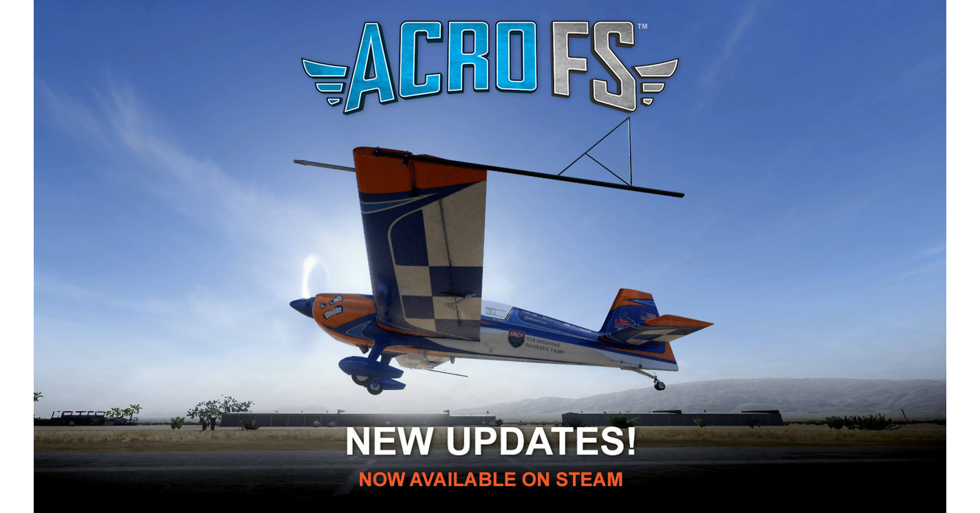 Acro FS: Aerobatic Flight Sim updated with new aircraft, airports