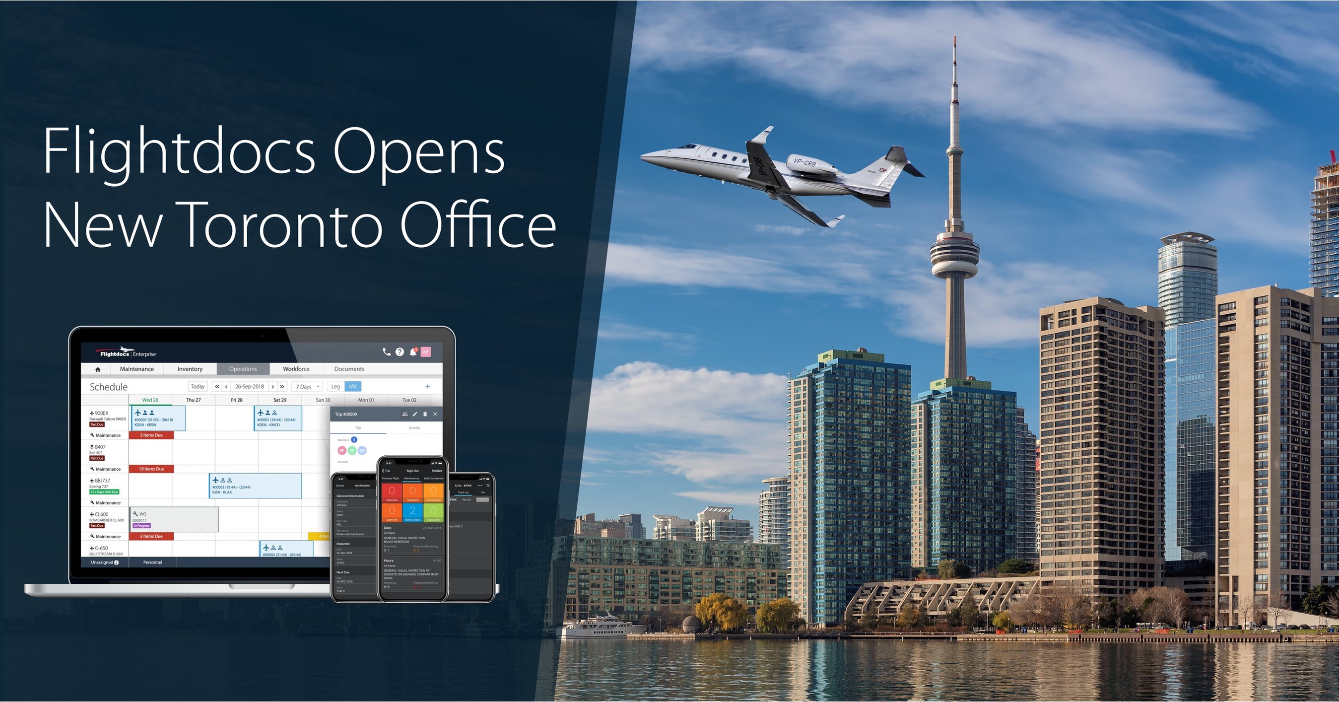 Flightdocs Opens New Office In Toronto, Canada to Better Serve General ...