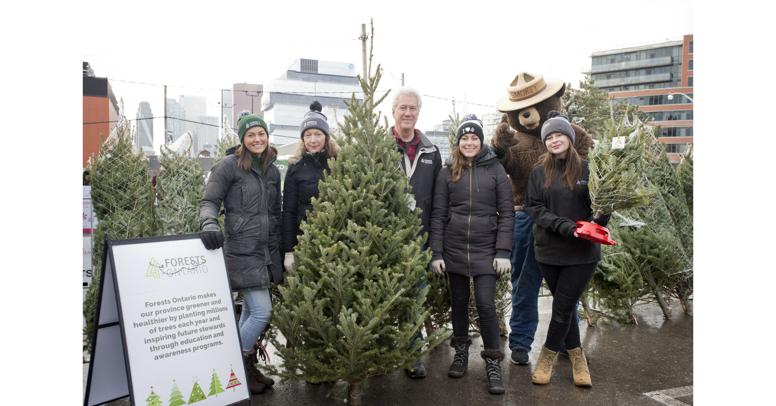 Forests Ontario Celebrates National Christmas Tree Day with Smokey Bear ...