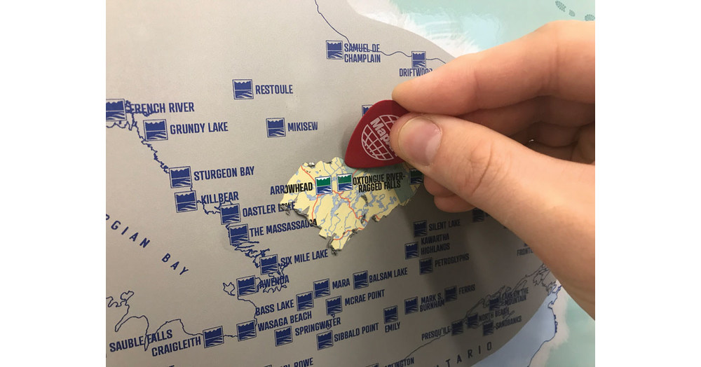New Map Allows Ontario Parks Visitors to 'Scratch Off' Their Adventures