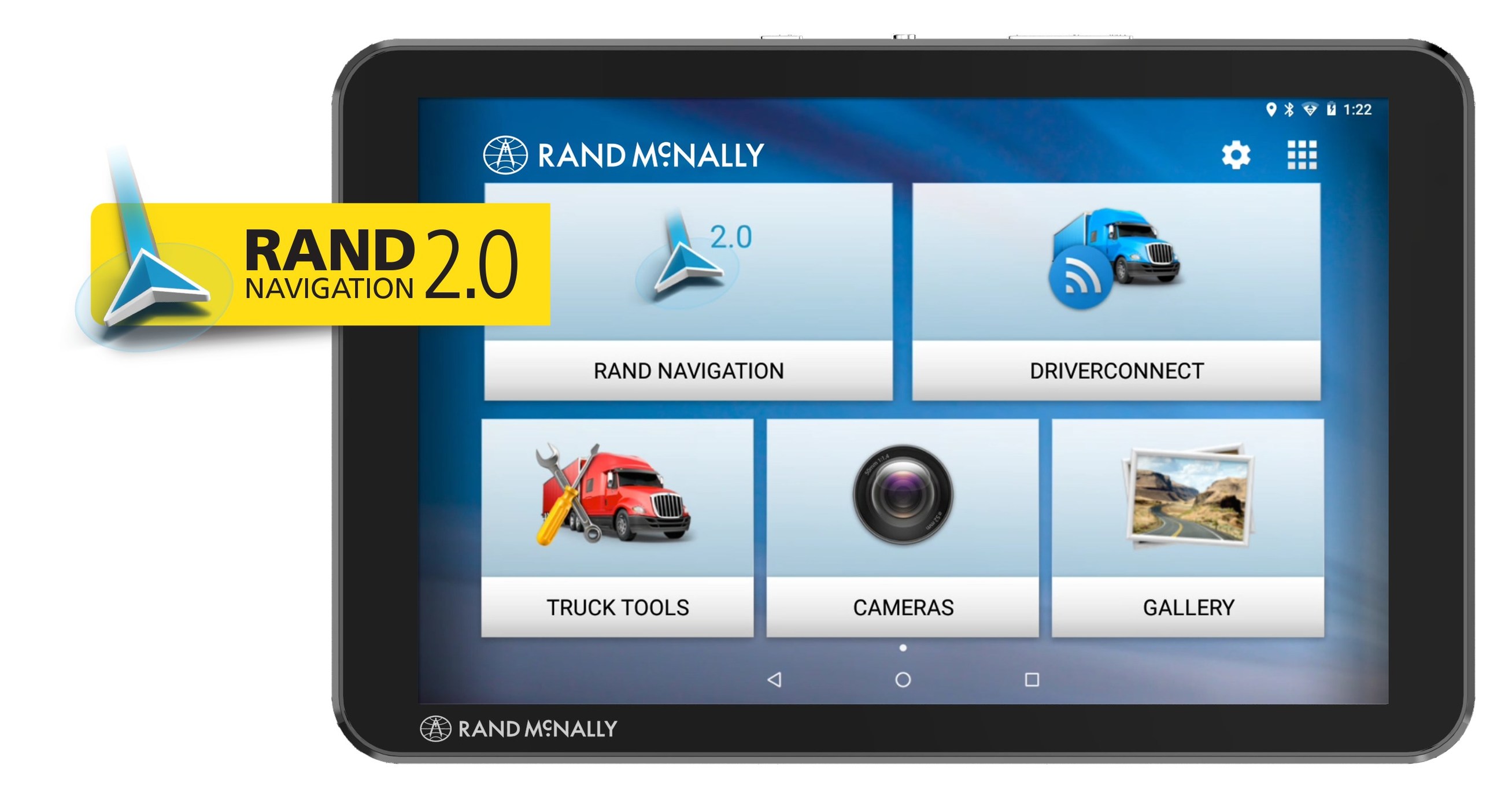 Rand McNally Launches Advanced Truck Tablet with All-New Navigation 2.0