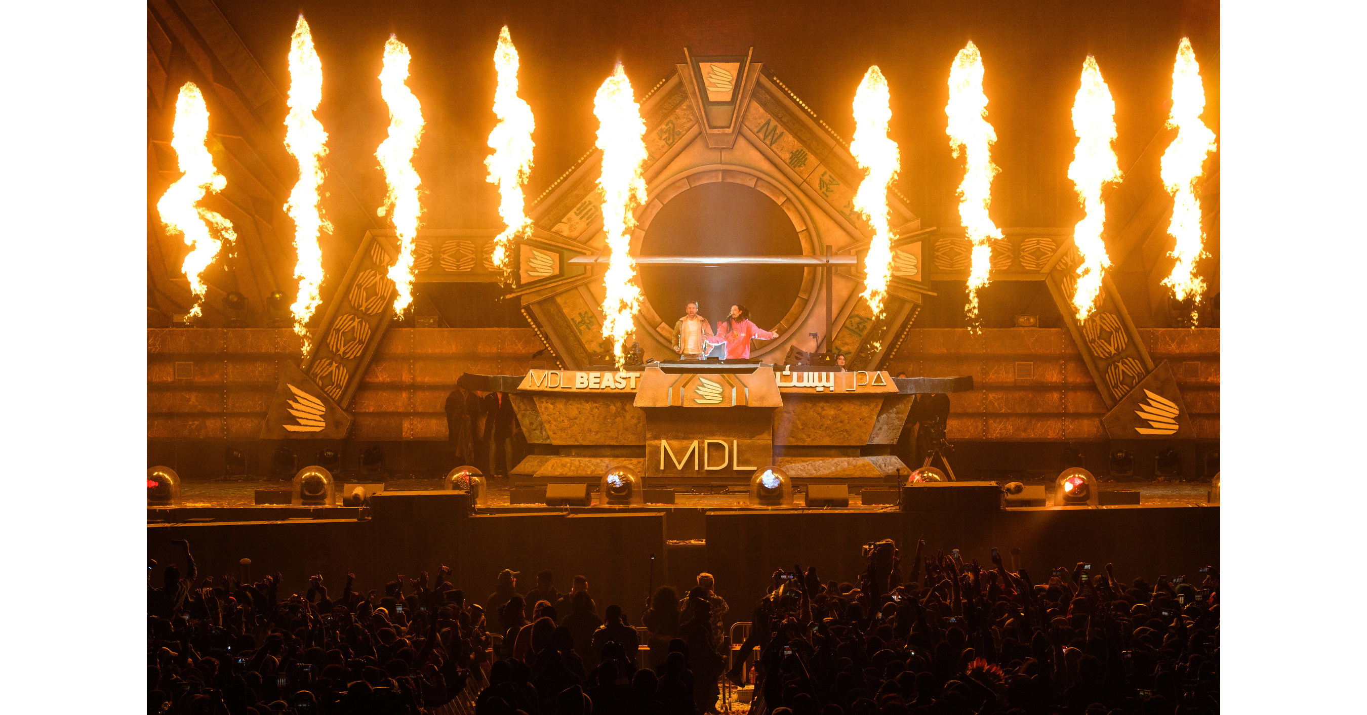 MDL Beast Festival - El espectáculo saudita recibe a una multitud ...