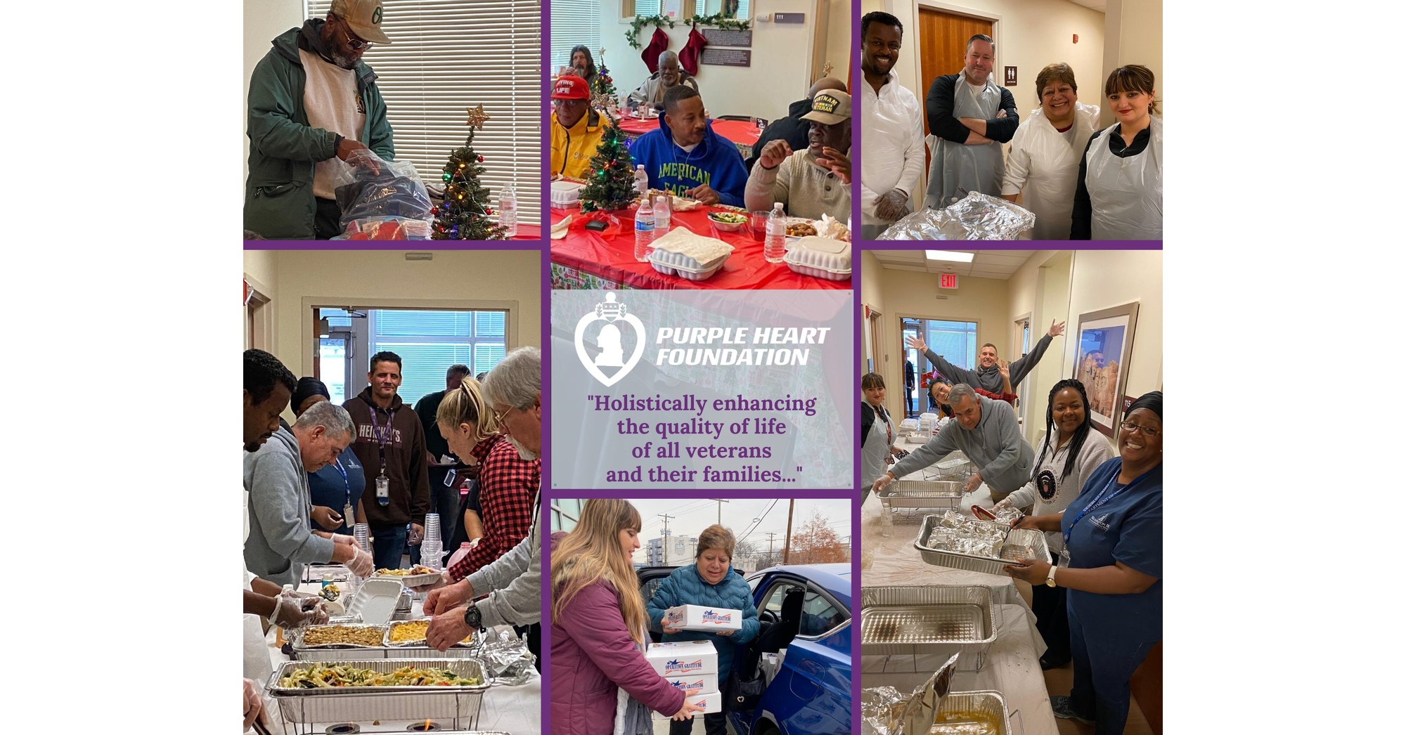 Purple Heart Foundation Employees Spread Holiday Cheer to Homeless ...