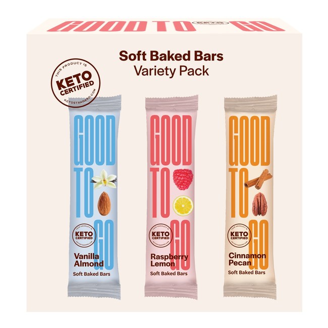 Keto Never Tasted So Good: Popular GoodTo Go Soft Baked Snack Bars are ...