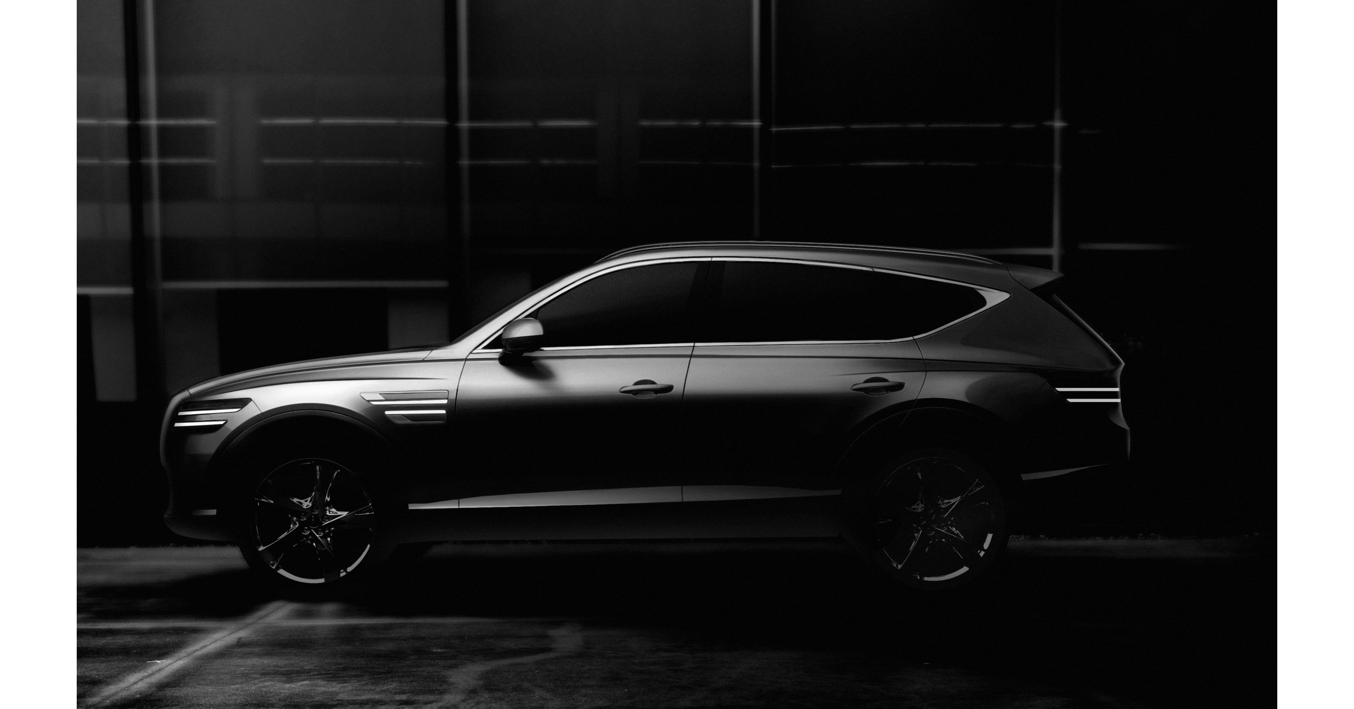 Genesis Shares First Images Of Its First SUV, GV80