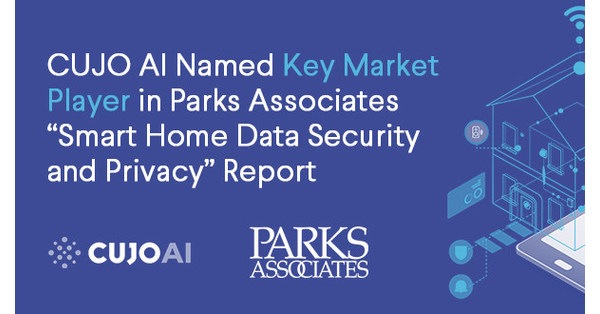 CUJO AI Named Key Market Player in Parks Associates "Smart Home Data ...