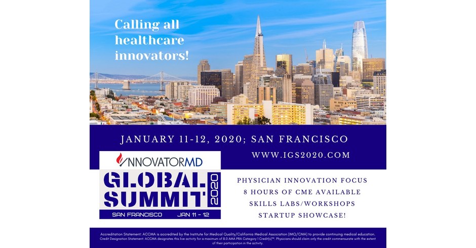 InnovatorMD Global Summit 2020 to Showcase the Work of 40 of the World ...