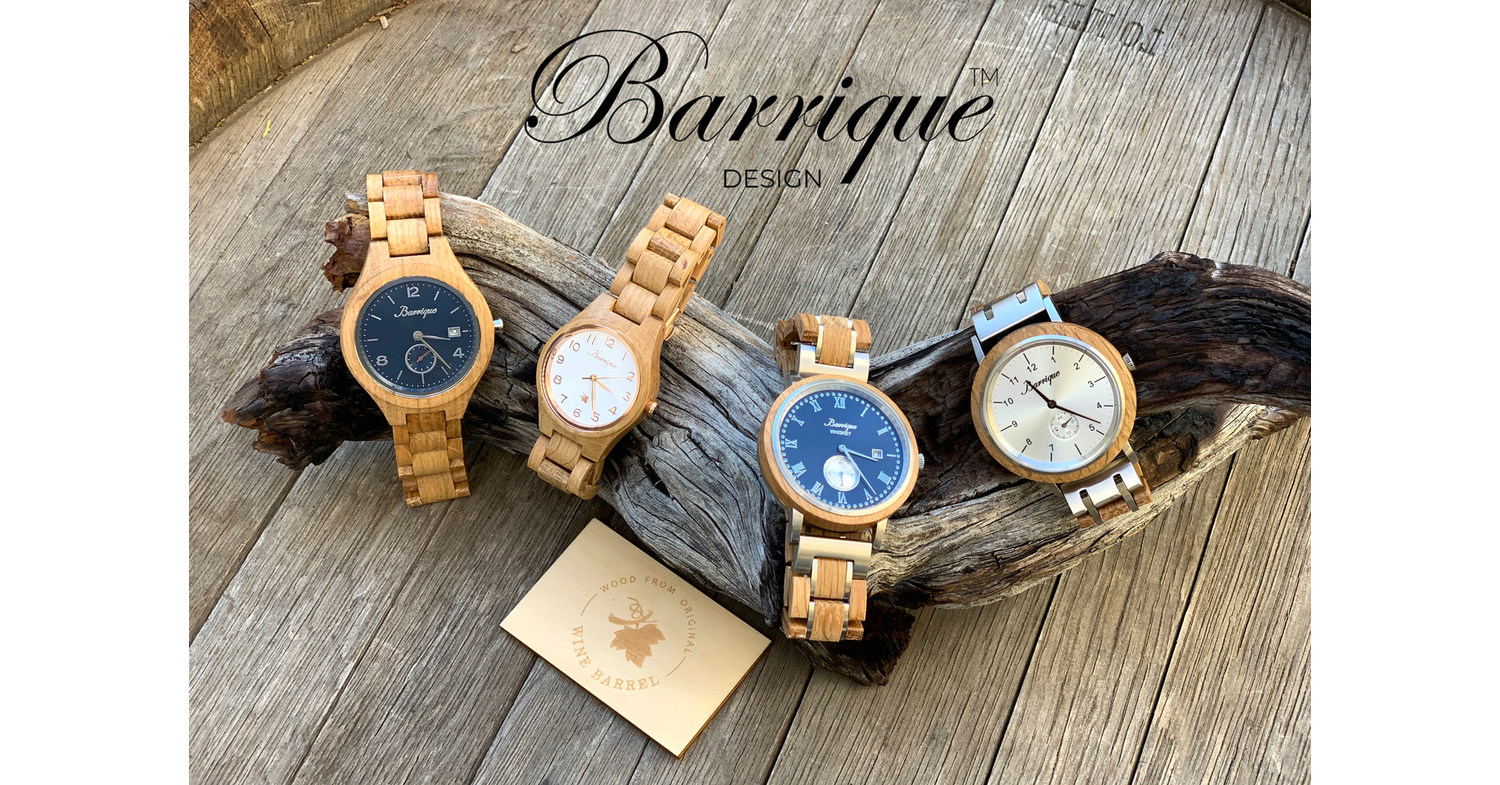 Watches Hand Crafted from Sustainable French Oak Wine Barrels by ...