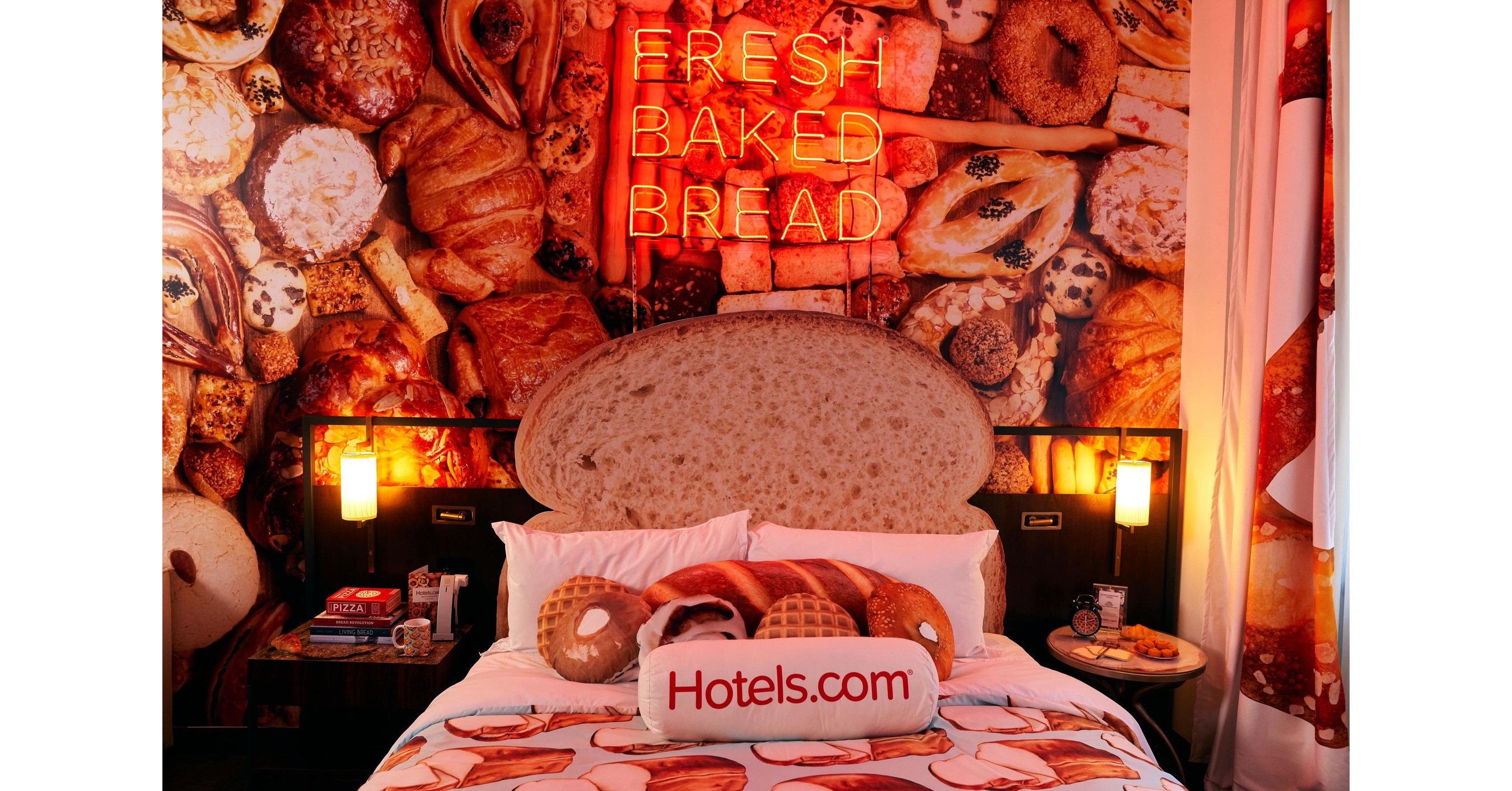 Hotels.com Bakes Up a Carb-Lover's Paradise With the "Bread & Breakfast ...