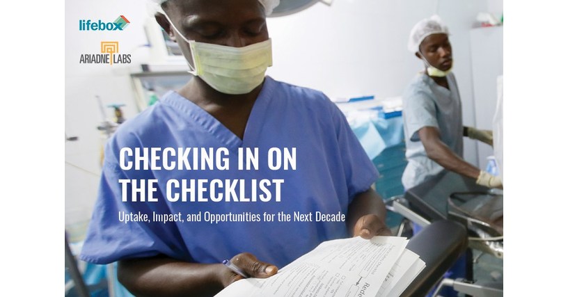 CHECKING IN ON THE CHECKLIST: New report finds widespread uptake and ...