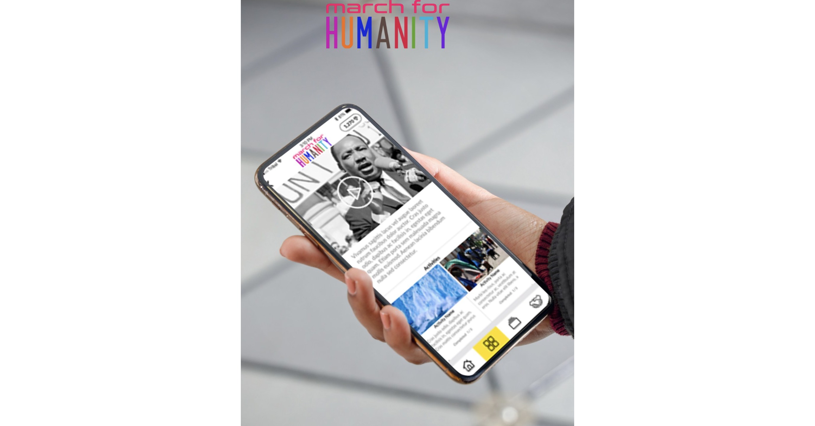 A New Mobile App for MLK Day: Every Footstep Counts in Virtual March at ...