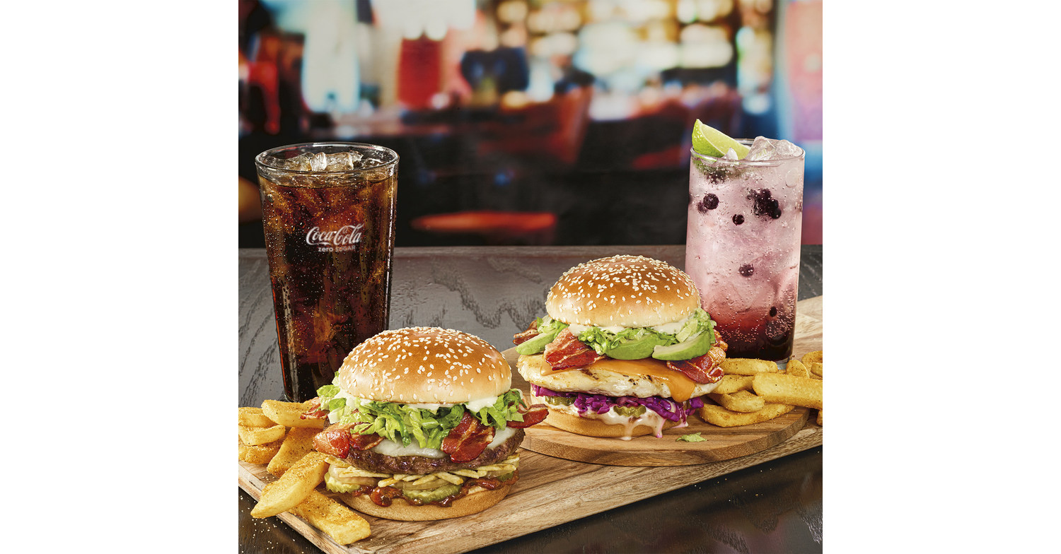 Bacon Curry and Zen Chicken Burgers Bring Asian-Inspired Taste.Full ...