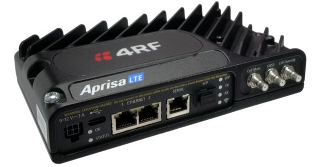 4RF to exhibit preview of the new Aprisa LTE modem router at ...