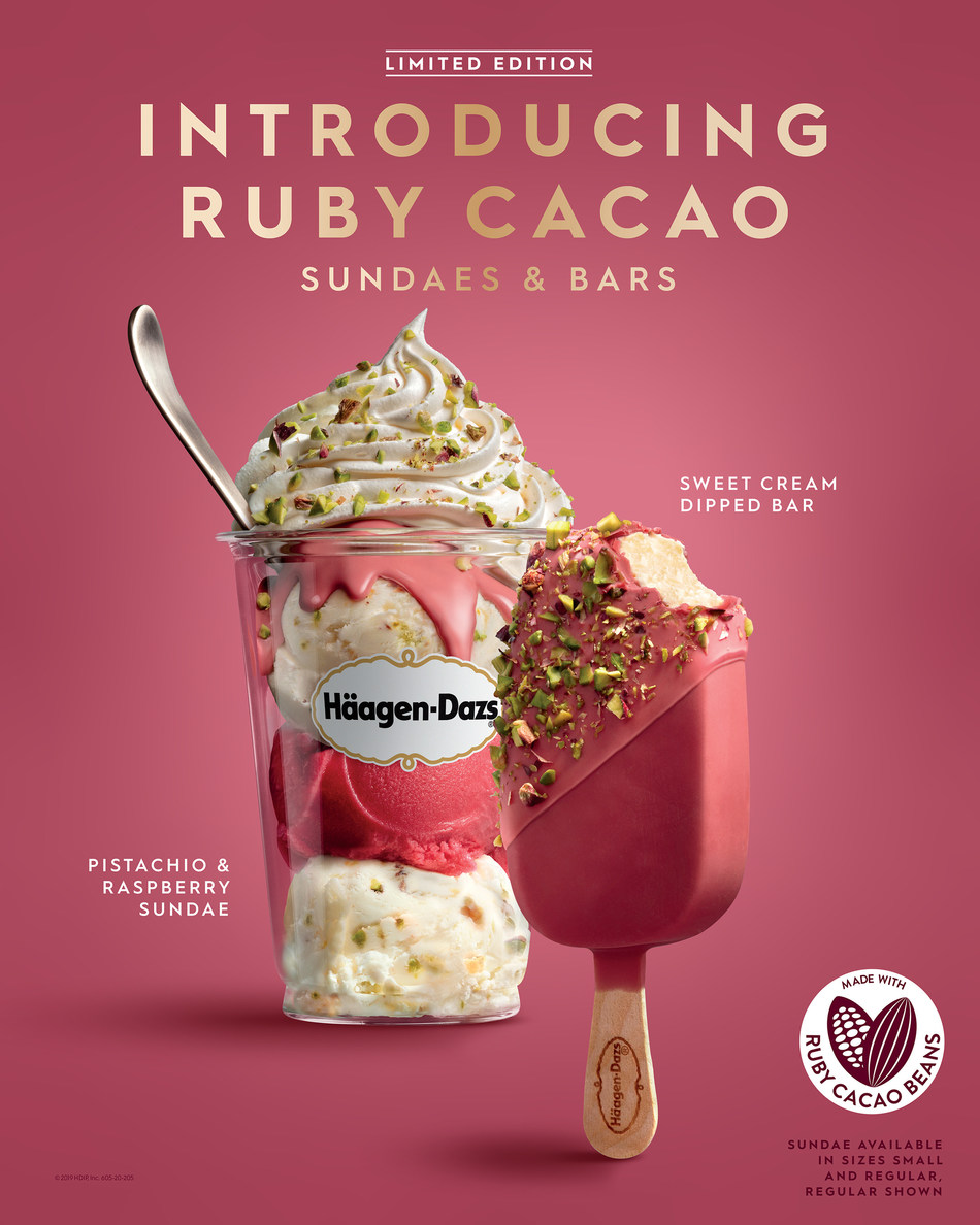 Häagen-Dazs® anuncia la colección Ruby Cacao de edición limitada en las ...