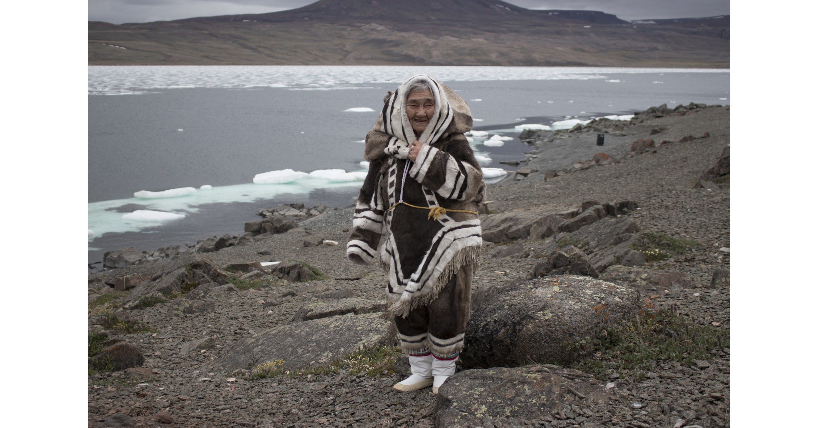 The Government of Canada honours Inuk Elder Qapik Attagutsiak as a ...