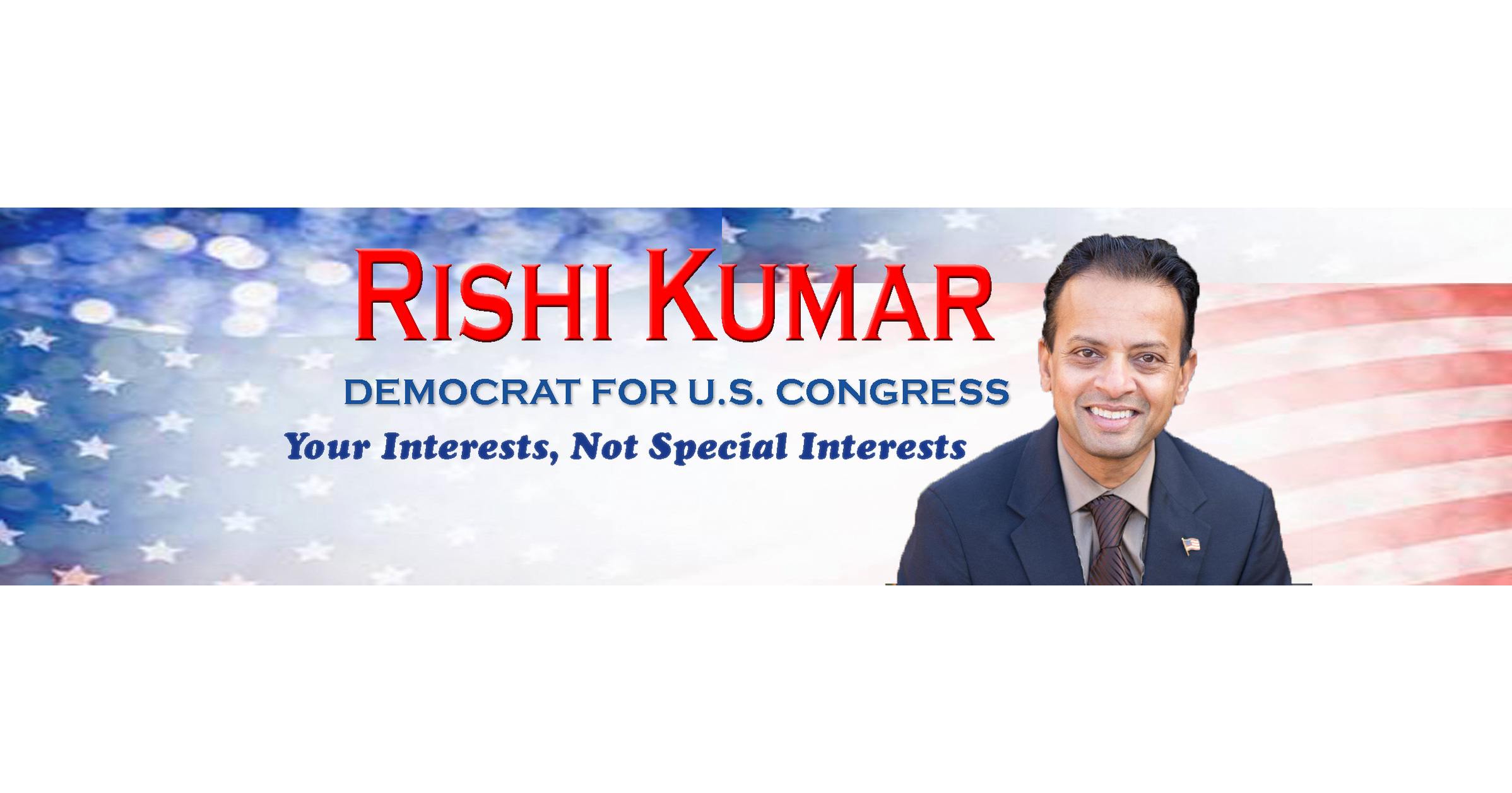 Rishi Kumar Determined To Oppose Big Money In Politics