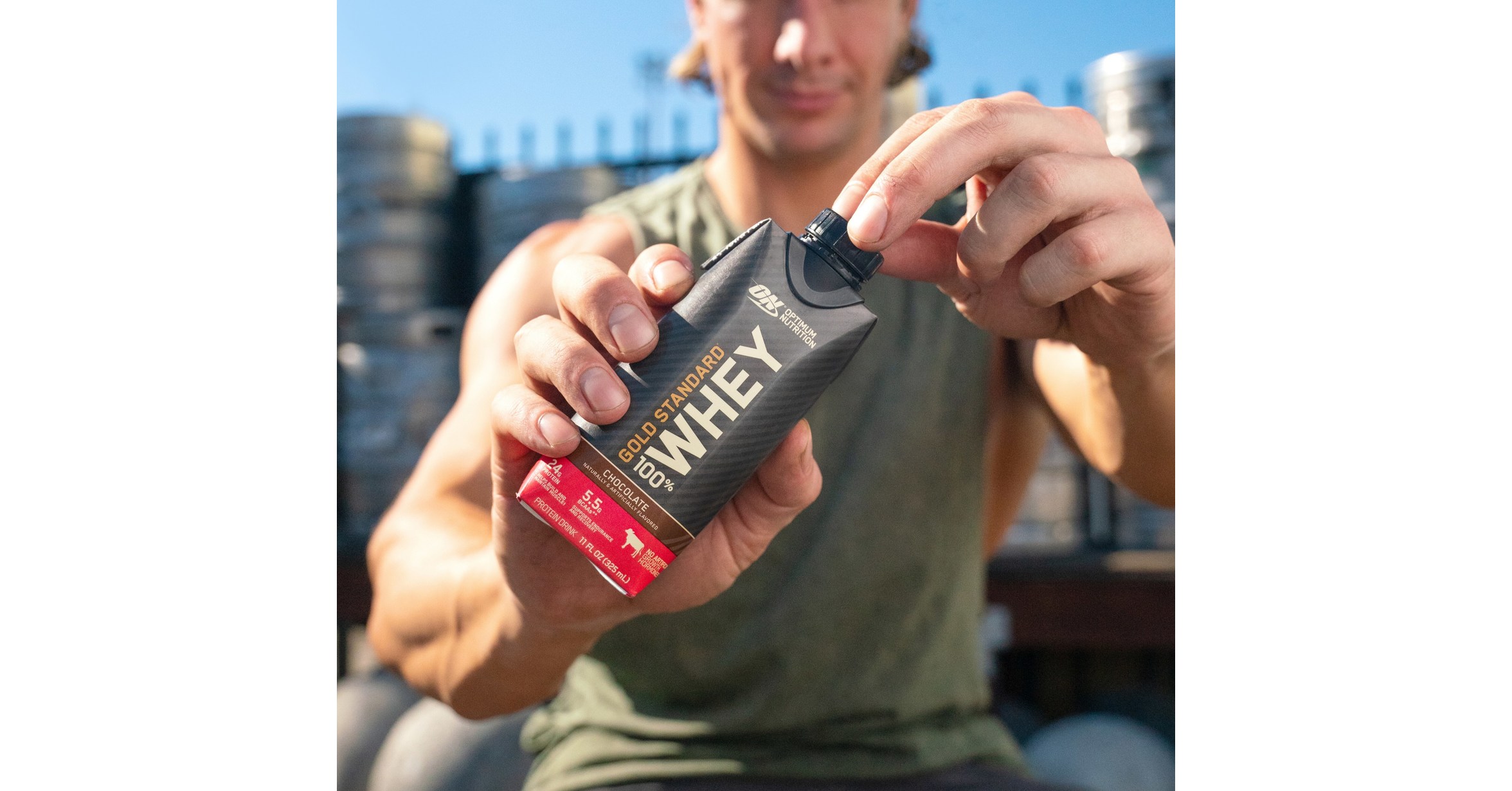 OPTIMUM NUTRITION Debuts GOLD STANDARD 100% WHEY™ Protein Drink