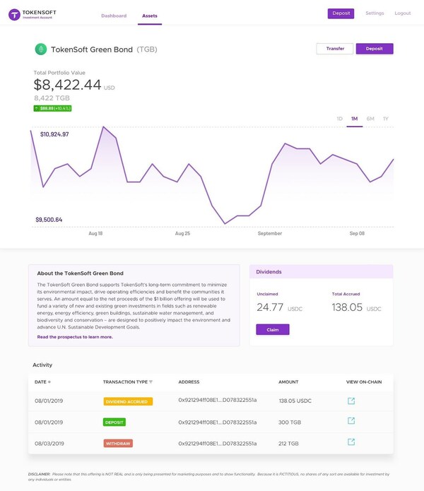 TokenSoft launches self-managed investment accounts for security tokens
