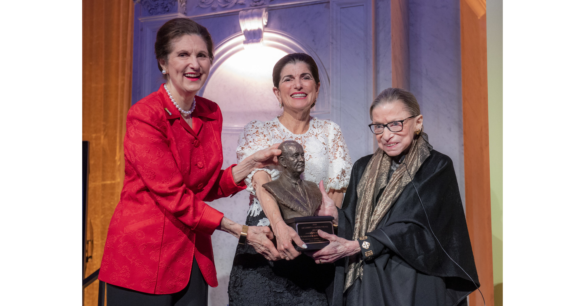 LBJ Foundation Honors U.S. Supreme Court Justice Ruth Bader Ginsburg ...