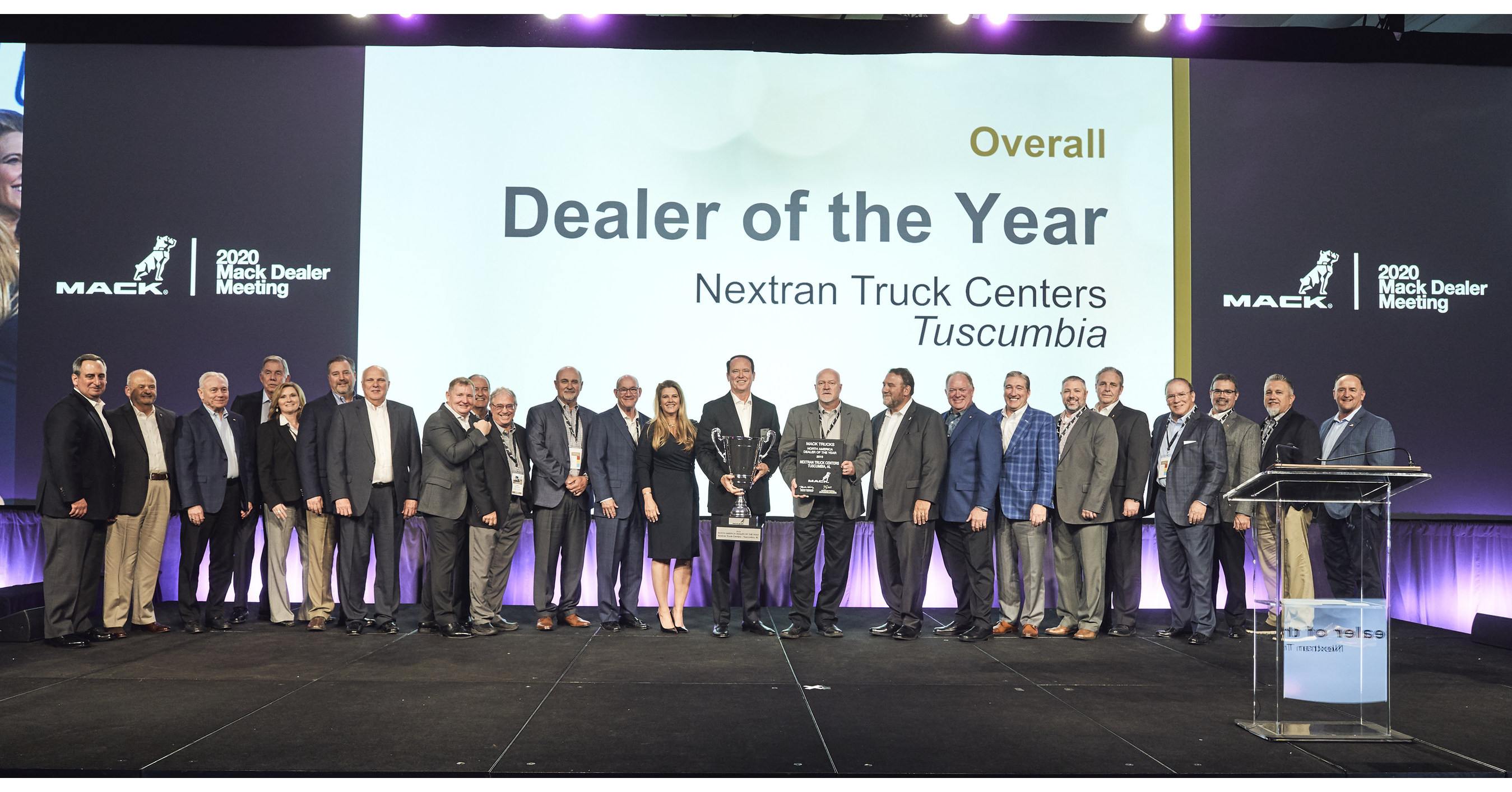 Nextran Truck Centers Named Mack Trucks 2019 North American Dealer Of ...