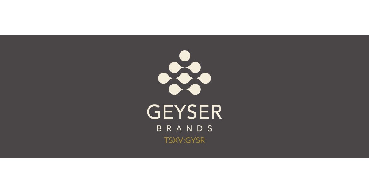 Geyser Brands Inc. Announces Significant Increase in Quarterly Revenues