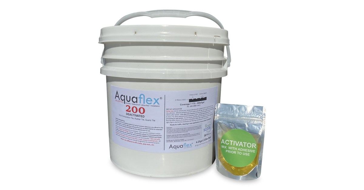 Aquaflex® is Now Available in an Industry First, DEACTIVATED 1K ...
