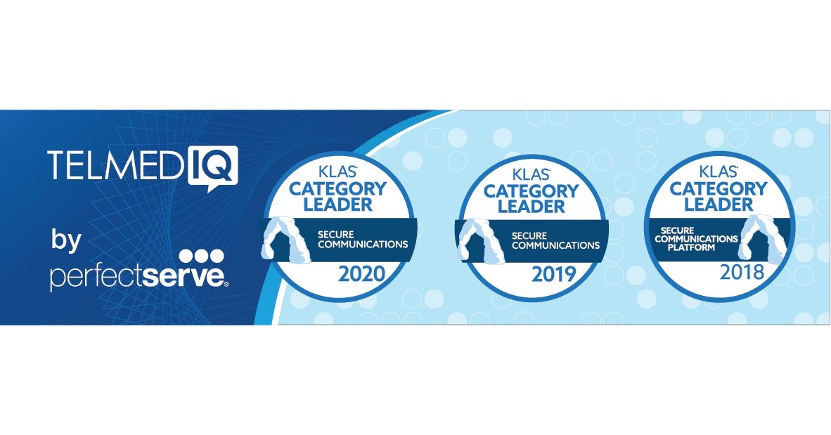 PerfectServe's Telmediq Solution Wins Category Leader Award for Secure ...