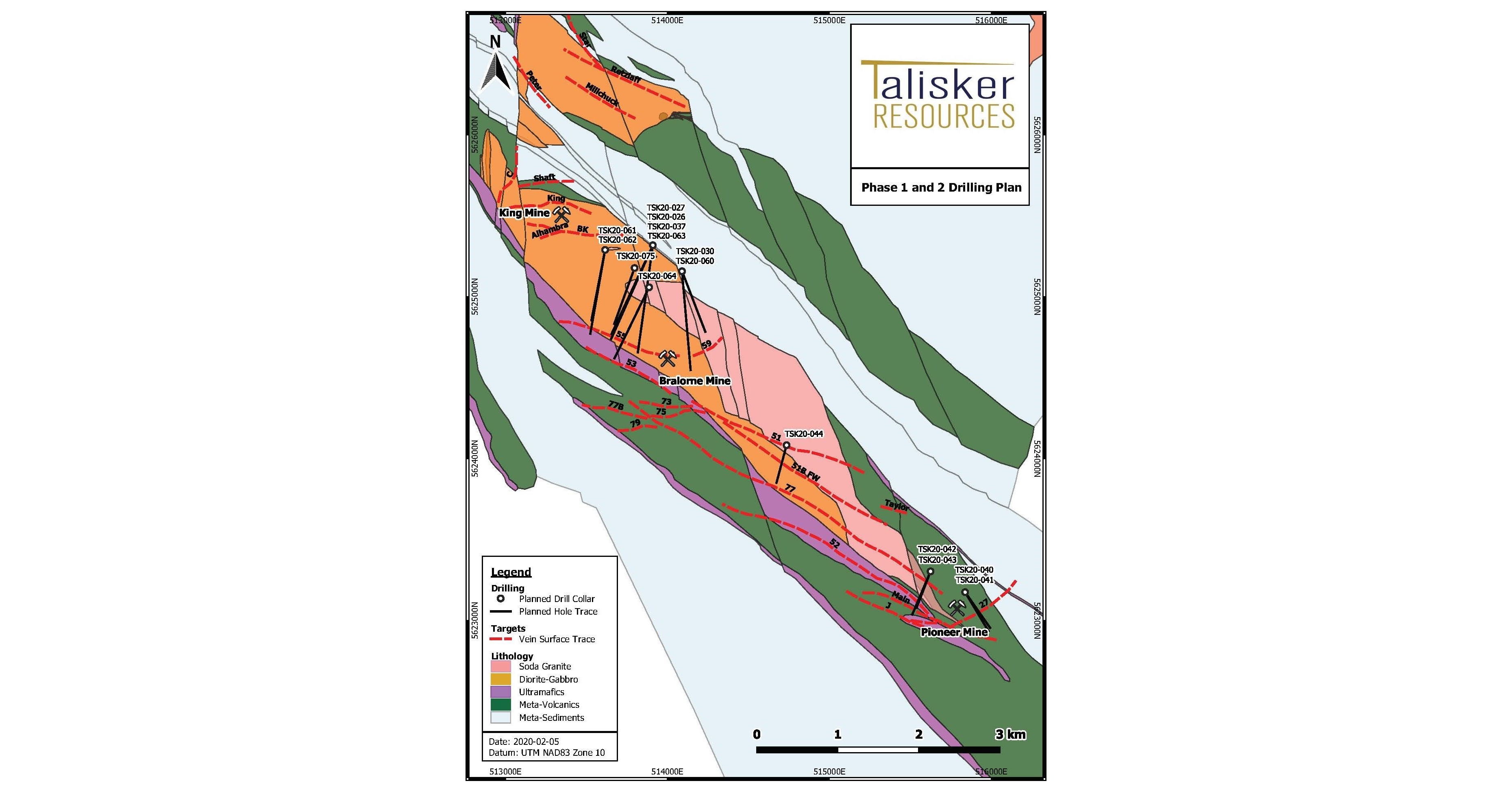 Talisker Commences Drilling at Bralorne Gold Project