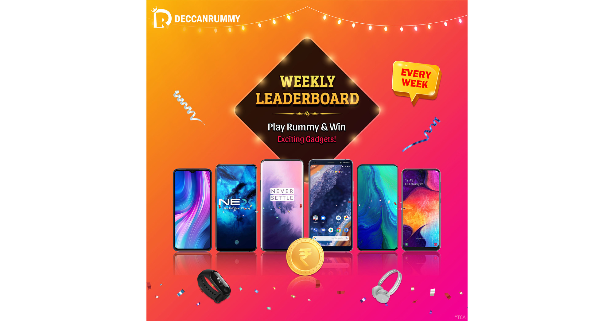 Deccan Rummy Revamps Weekly Leaderboard Contest With Exciting Takeaways
