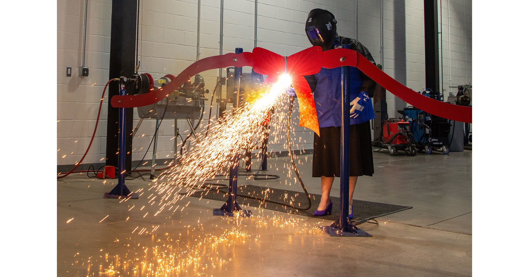 Penn College Celebrates Welding Lab Expansion