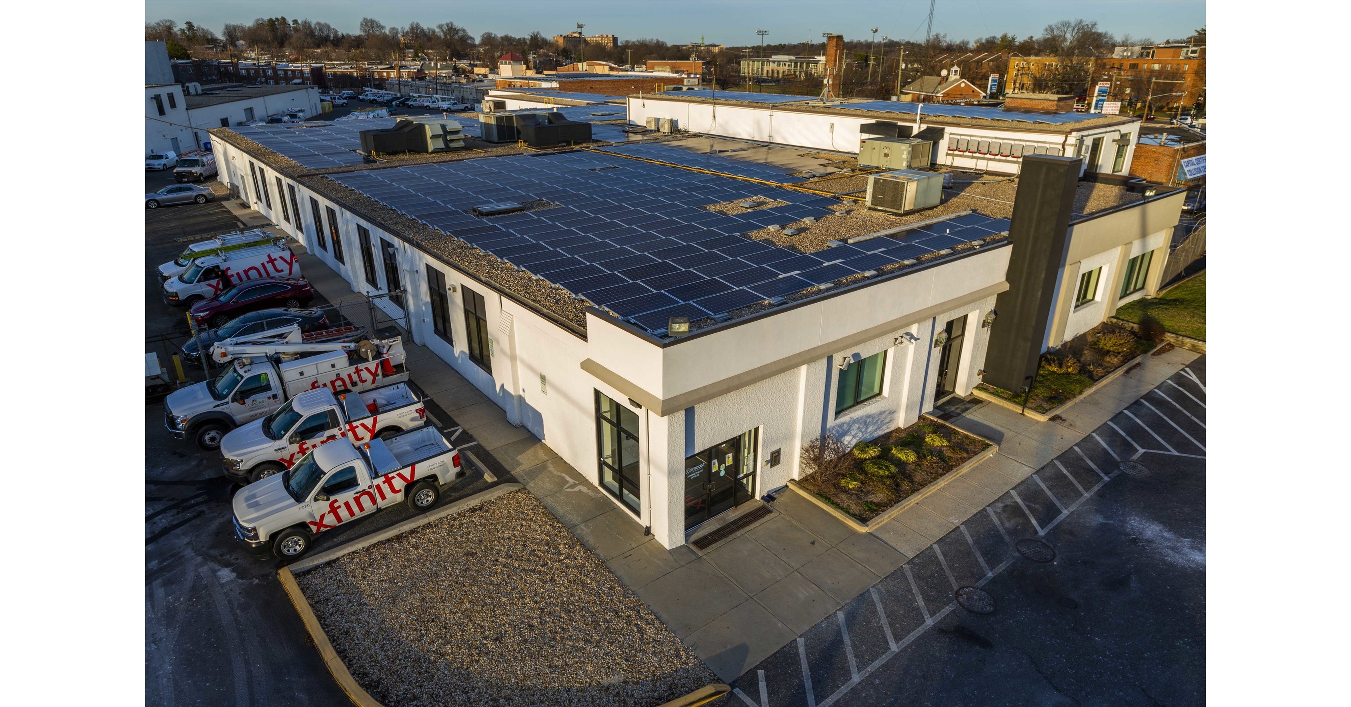 Comcast Completes Solar System Installation For Washington, D.C. Facility