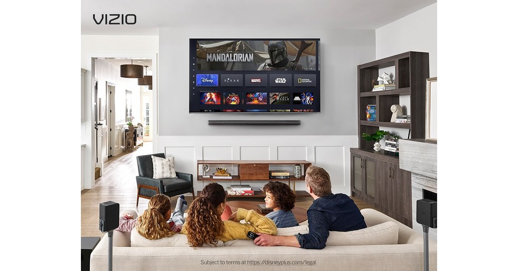 VIZIO Announces Disney+ Availability Directly on SmartCast™, Expanding ...