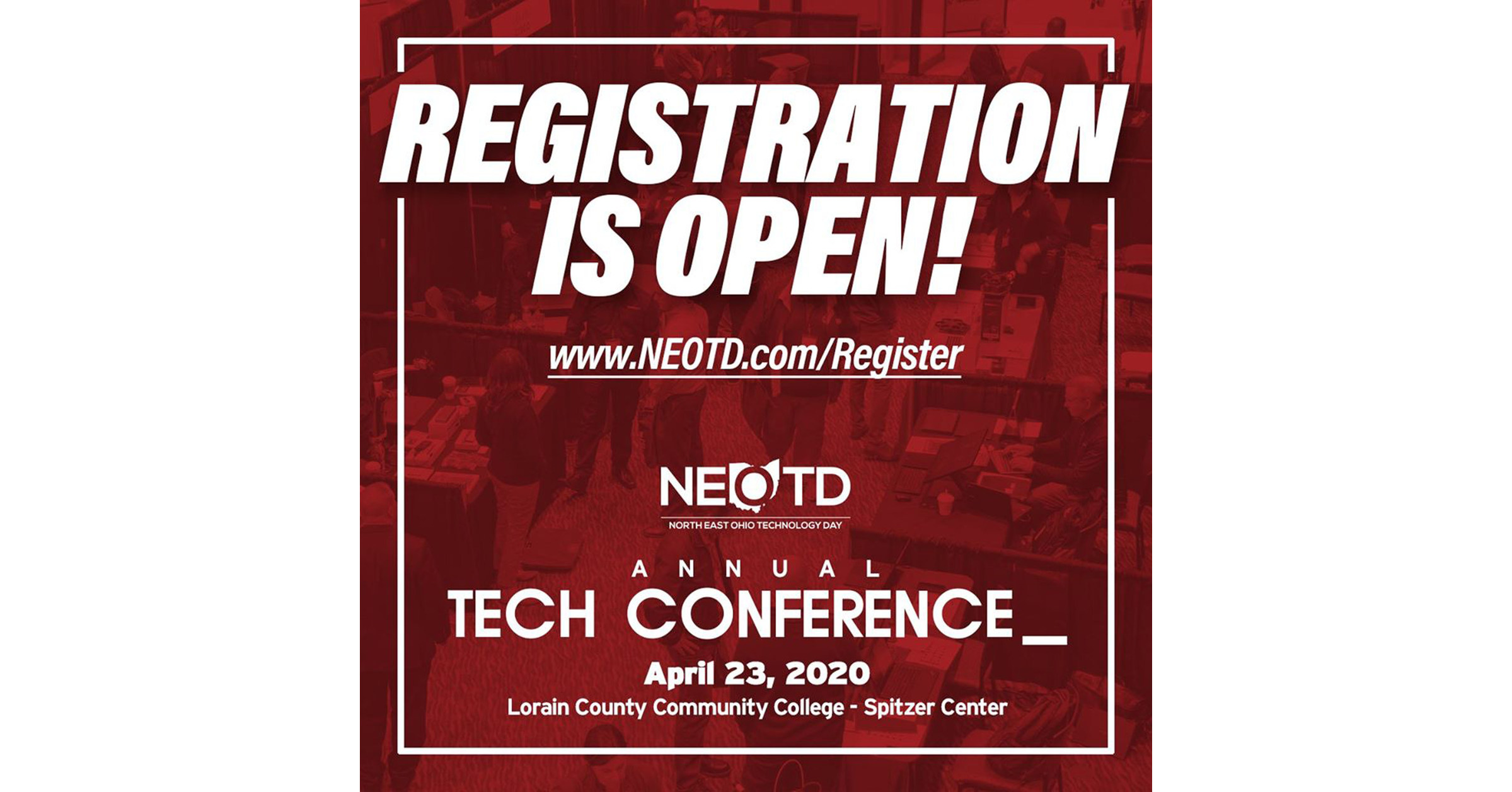 NEOTD Tech Conference April 23, 2020 at LCCC Spitzer Center