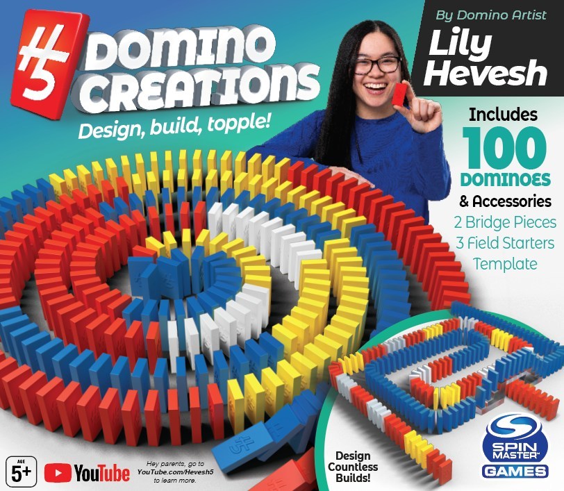 Spin Master Reveals H5 Domino Creations(TM) With an Epic Topple at The ...