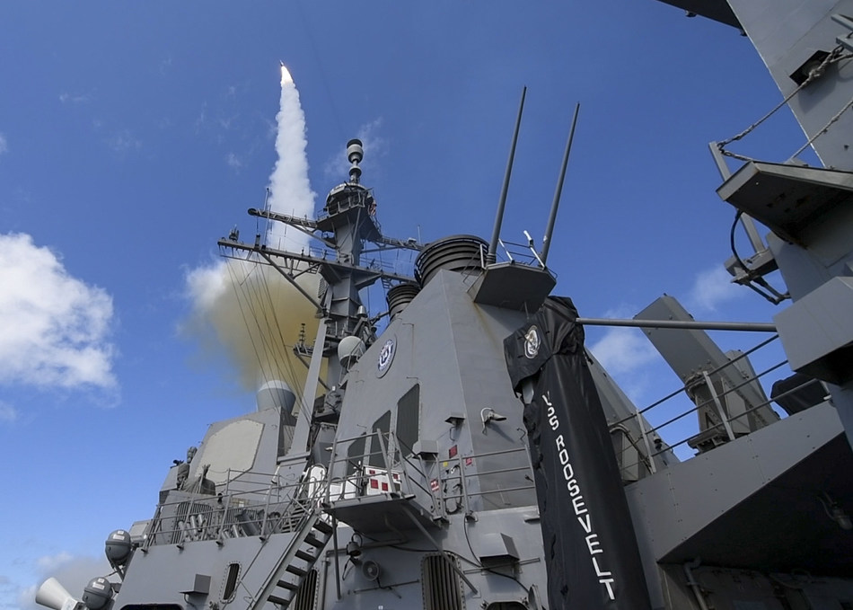 Raytheon, US Navy test first Standard Missile-2 from restarted ...