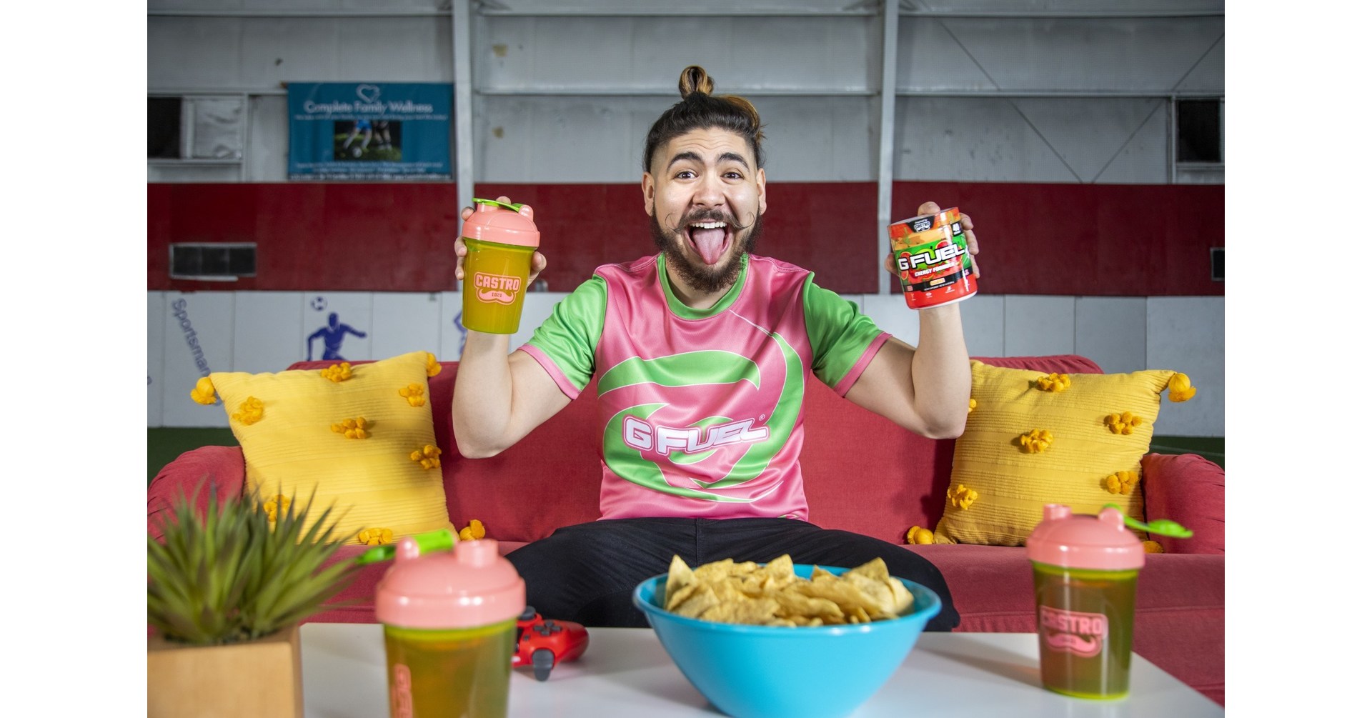 G FUEL And The World's Most Popular FIFA Twitch Streamer, Castro_1021 ...