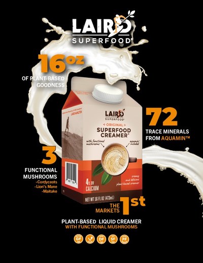 Laird Superfood Adds Plant-Based Liquid Creamers to its Successful ...