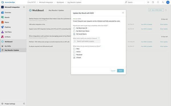 WorkBoard's Native Integration with Microsoft Azure DevOps Strengthens ...