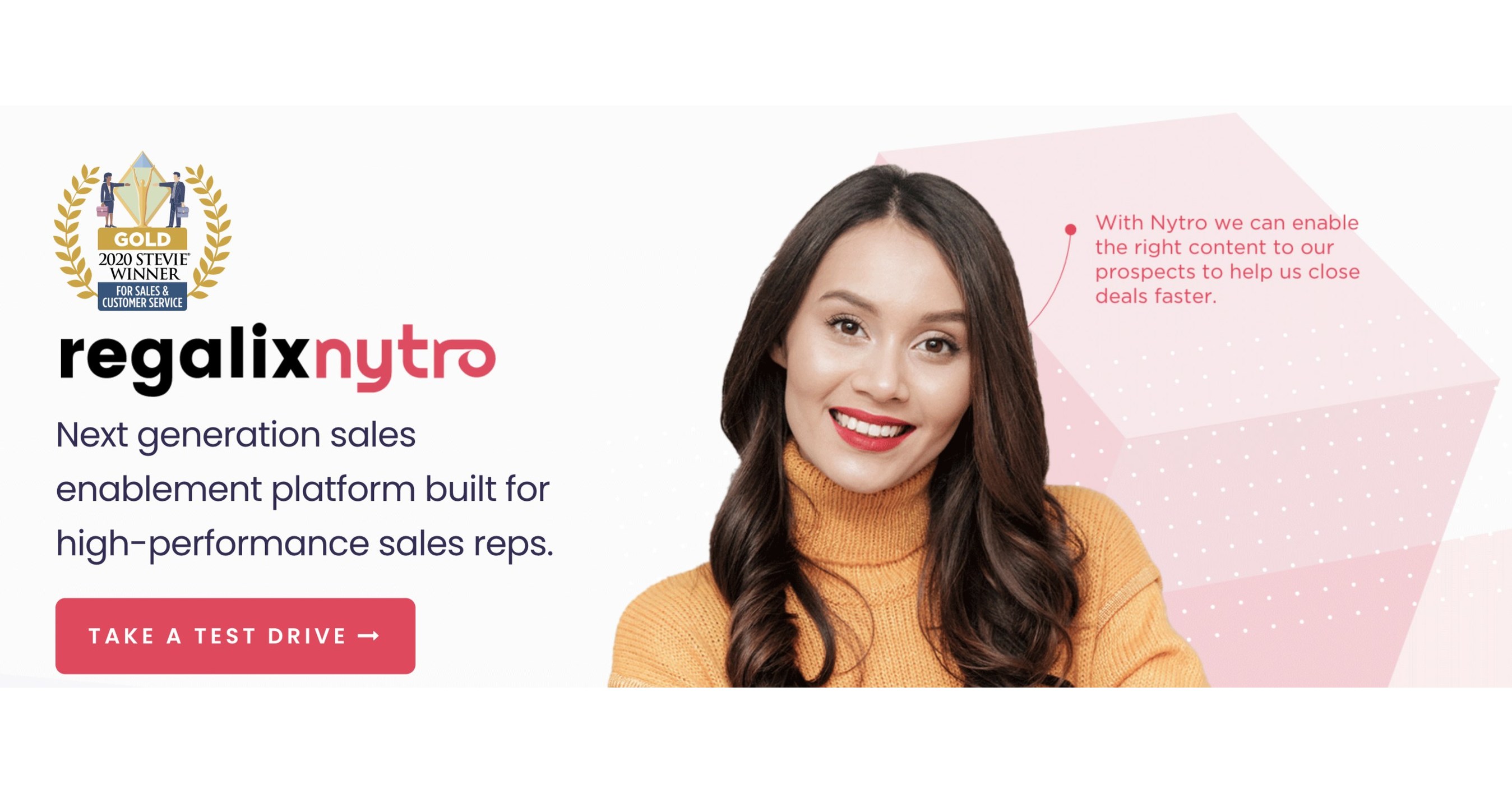 Regalix Nytro Wins the 2020 Gold Stevie® Award for Best New Sales ...