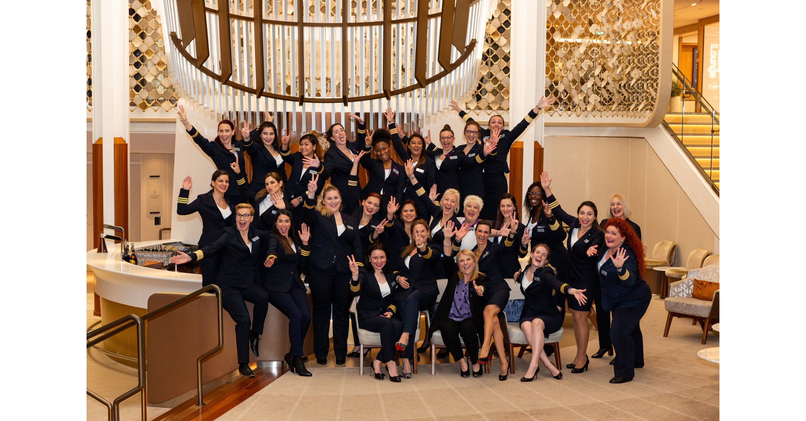 History-Making All-Female Bridge And Leadership Team Sets Sail