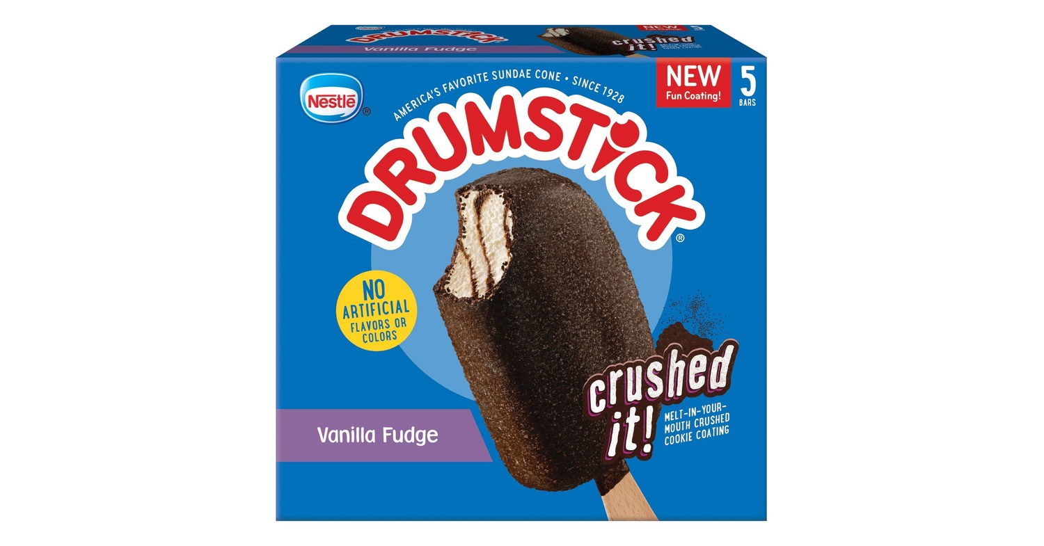 The Drumstick® Brand Introduces First-To-Market Crushed Cookie Coated ...