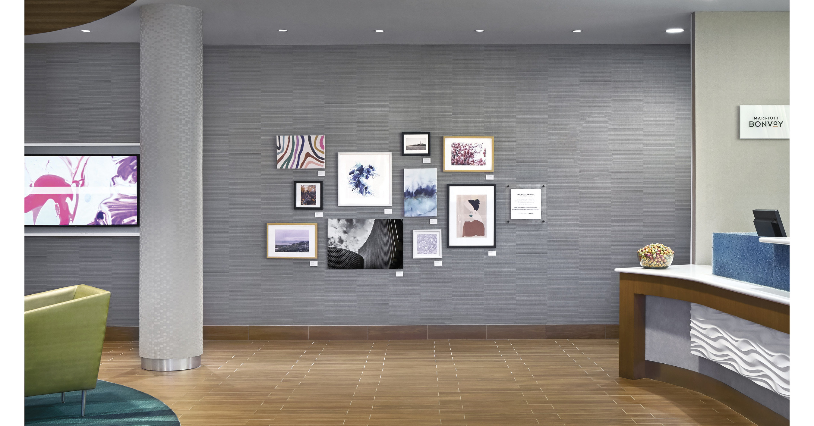 SpringHill Suites by Marriott Partners With Society6 To Showcase ...