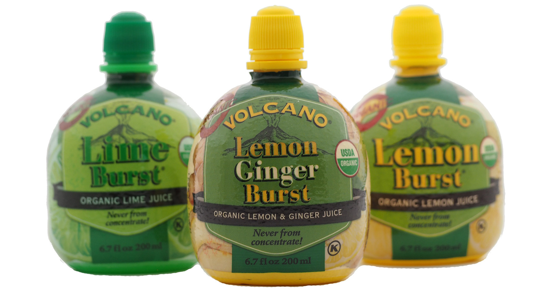 Dream Foods International Announces New Volcano Lemon-Ginger Burst New ...