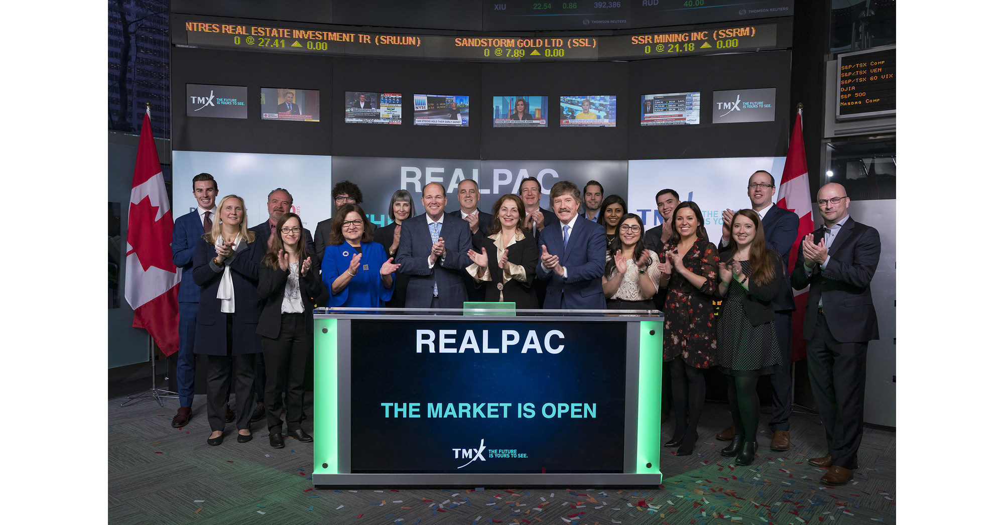 REALPAC Opens the Market