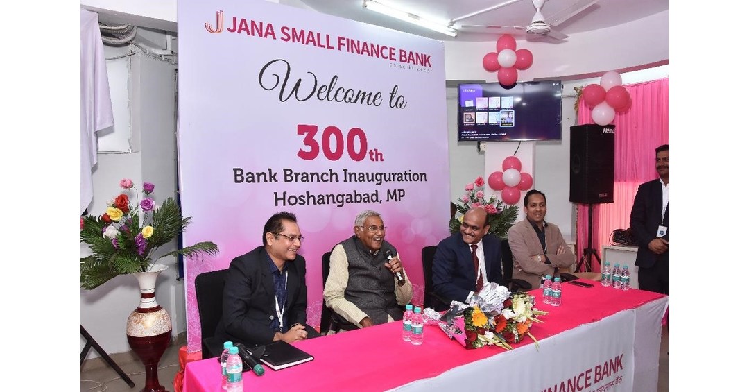 Jana Small Finance Bank Touches 300 Bank Branches Milestone
